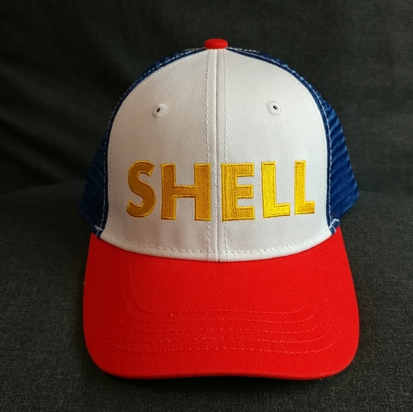 Accessories | Shell Trucker Mesh Hat Cap | Poshmark